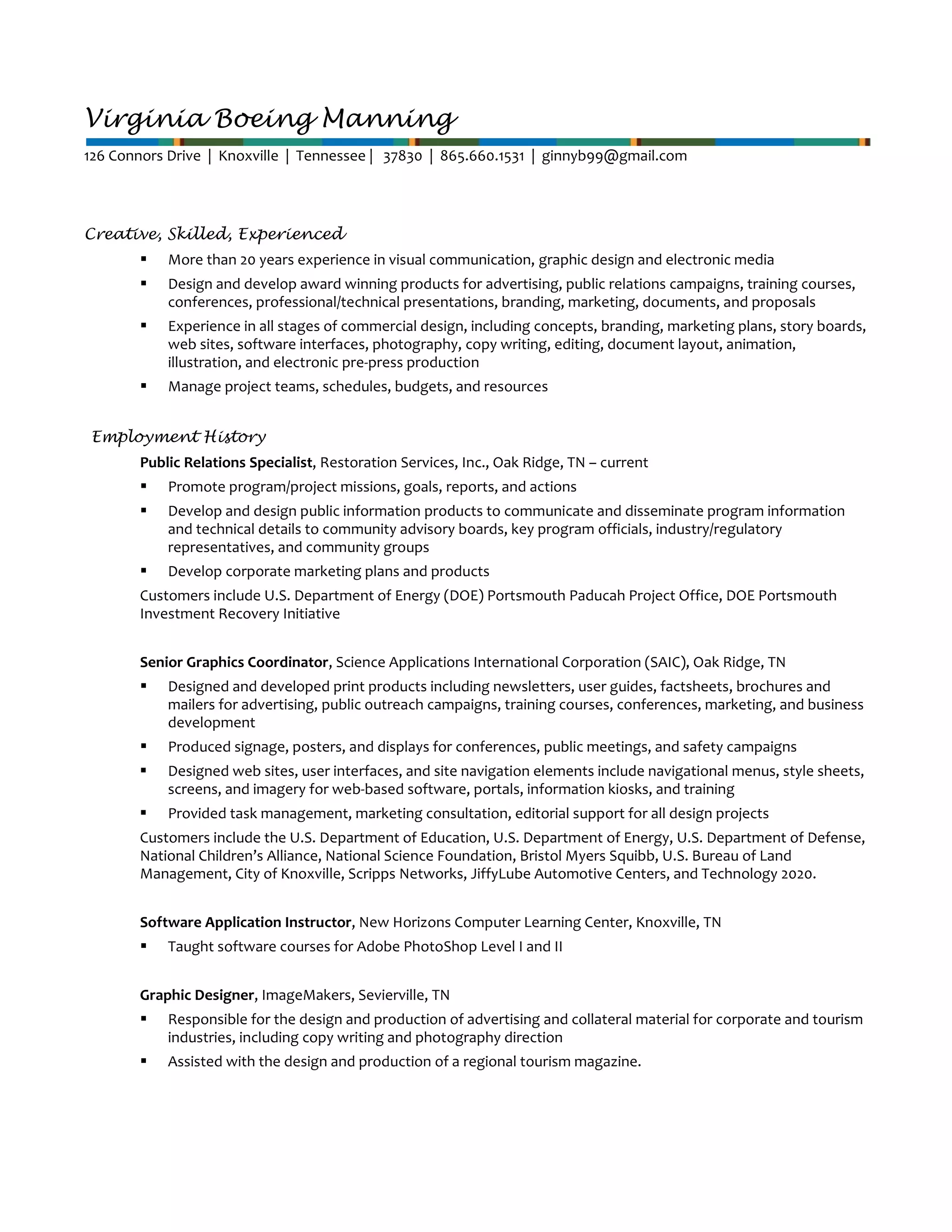 Virginia Boeing Manning 050511 | PDF | Desktop Publishing | Computer ...