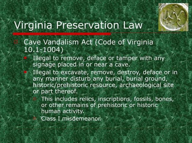 Virginia Burial Law | PPT