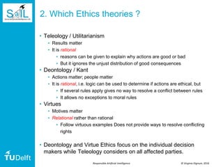 Virginia Dignum, Associate professor on Social Artificial Intelligence at TU Delft – Design and ...