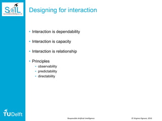 Virginia Dignum, Associate professor on Social Artificial Intelligence ...