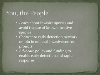 Virginia Invasive Species Management Plan 2012 | PPTX