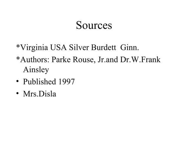 Virginia is for natural resource lovers Elena and Chloe | PPT