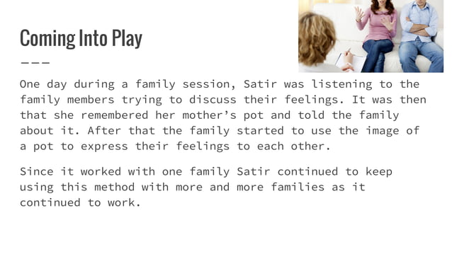Virginia Satir Self-Worth and How it Pertains to Self-Awareness | PDF ...