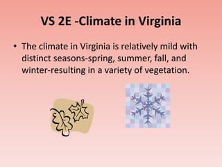 Virginia studies 2d - 2g | PPTX