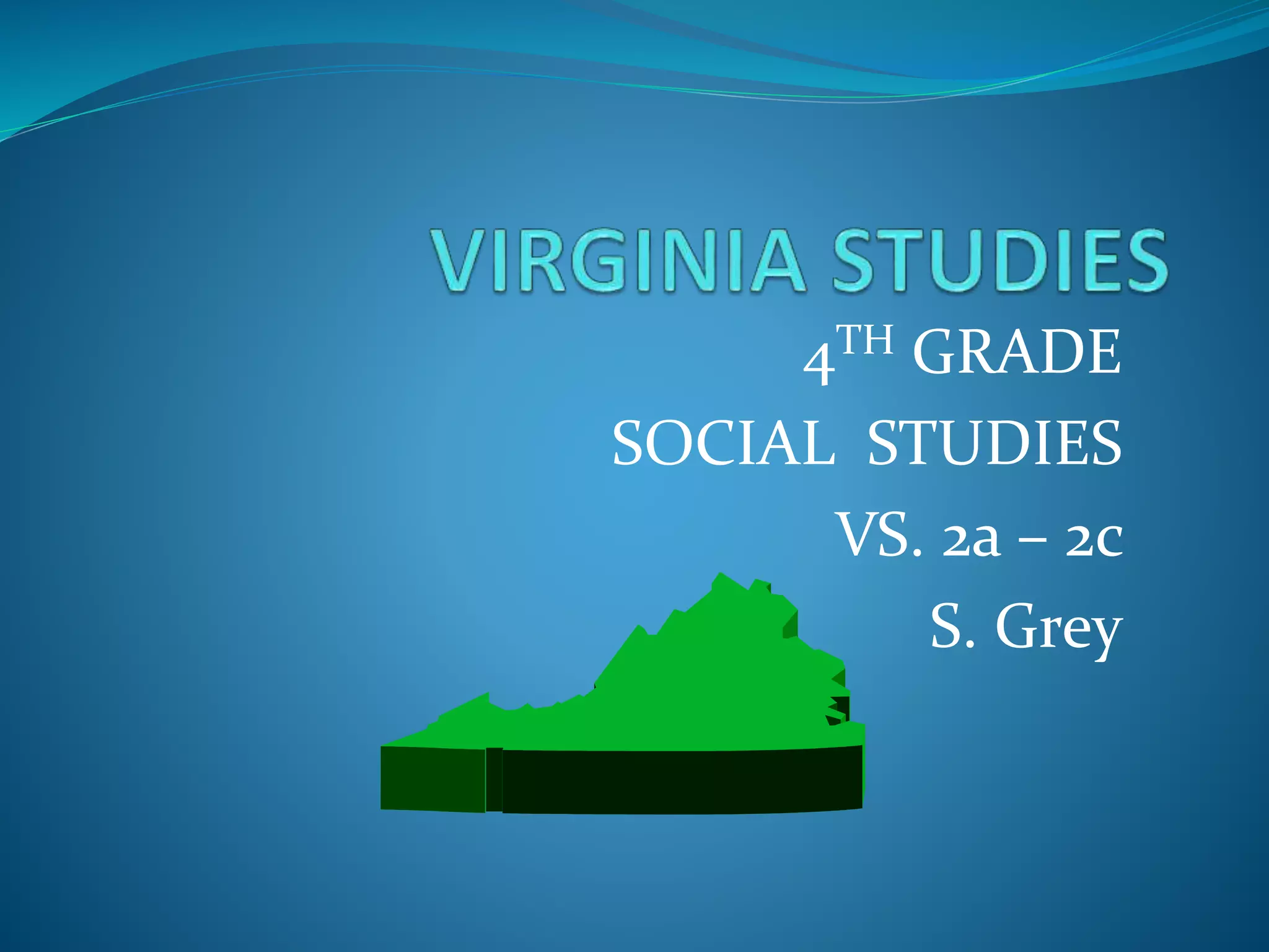 Virginia studies vs. 2 a - c | PPTX