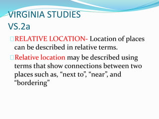 Virginia studies vs. 2 a - c | PPTX
