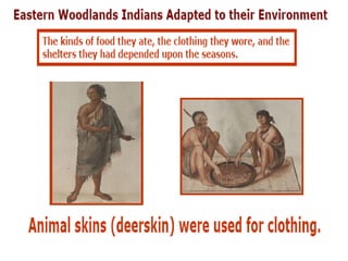 Virginia Studies Sol Posters Eastern Woodland Indians | PPT