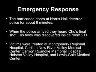 Virginia tech school shooting | PPT
