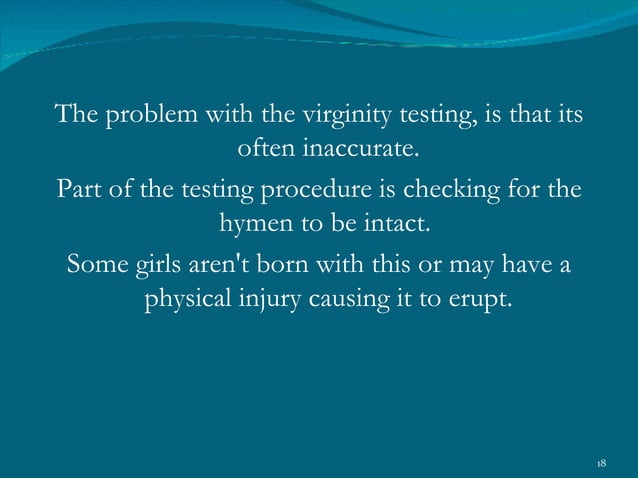 Virginity Testing In Africa2 | PPT