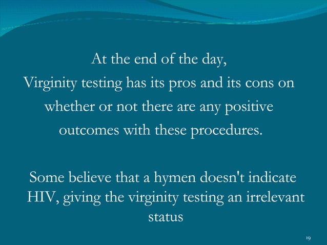 Virginity Testing In Africa2 | PPT