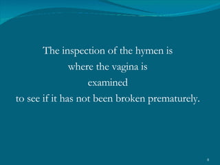 Virginity Testing In Africa2 | PPT