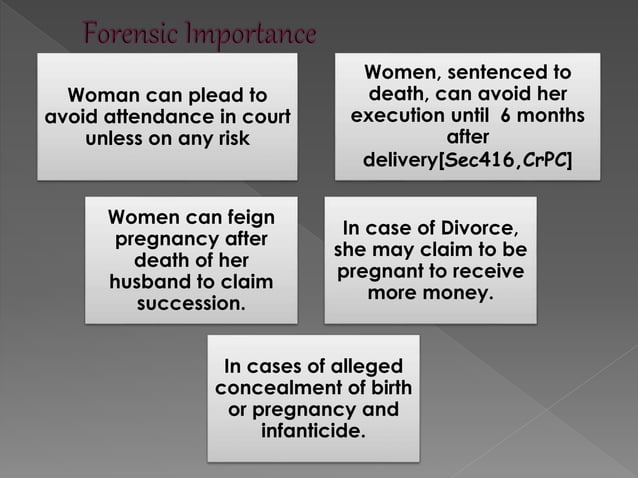 Virginity Pregnancy And Delivery [forensic Approach} Ppt