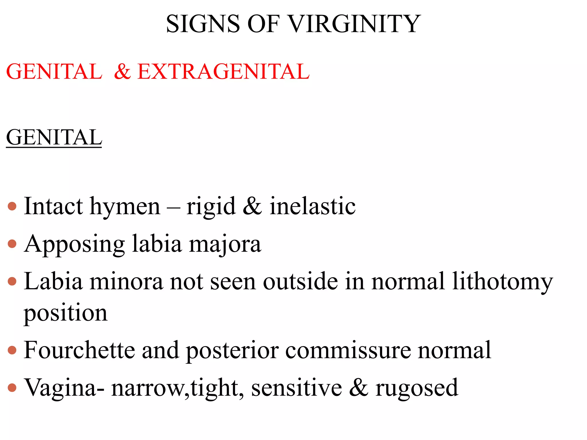 Virginity, pregnancy and delivery | PPTX