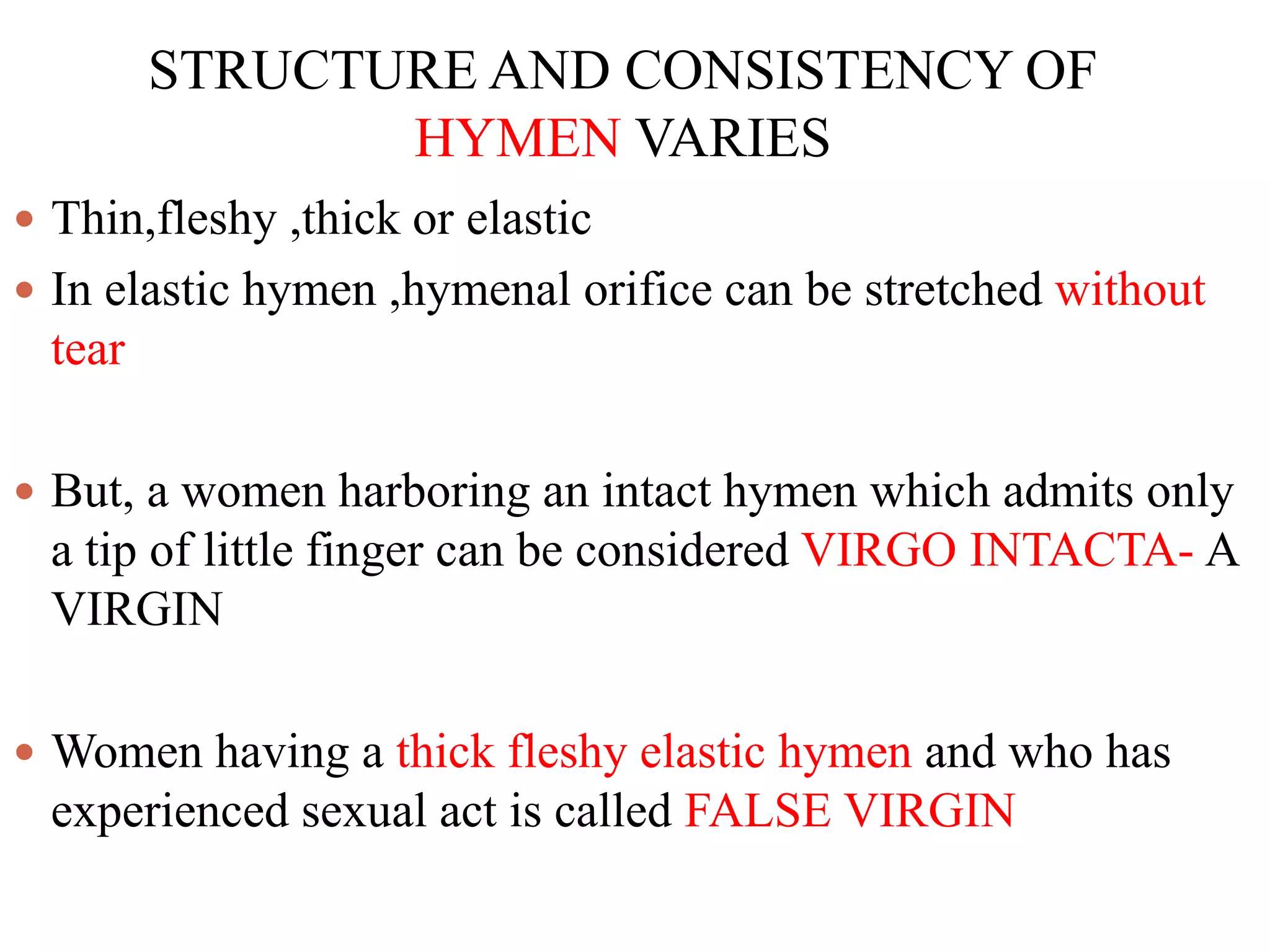 Virginity, pregnancy and delivery | PPTX