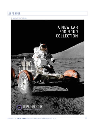 Virgin Lunar Marketing Plan | PDF