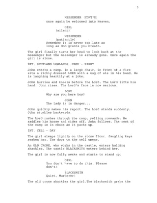 Short Screenplay of Virgin Mary's Child | PDF