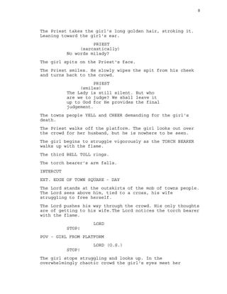 Short Screenplay of Virgin Mary's Child | PDF