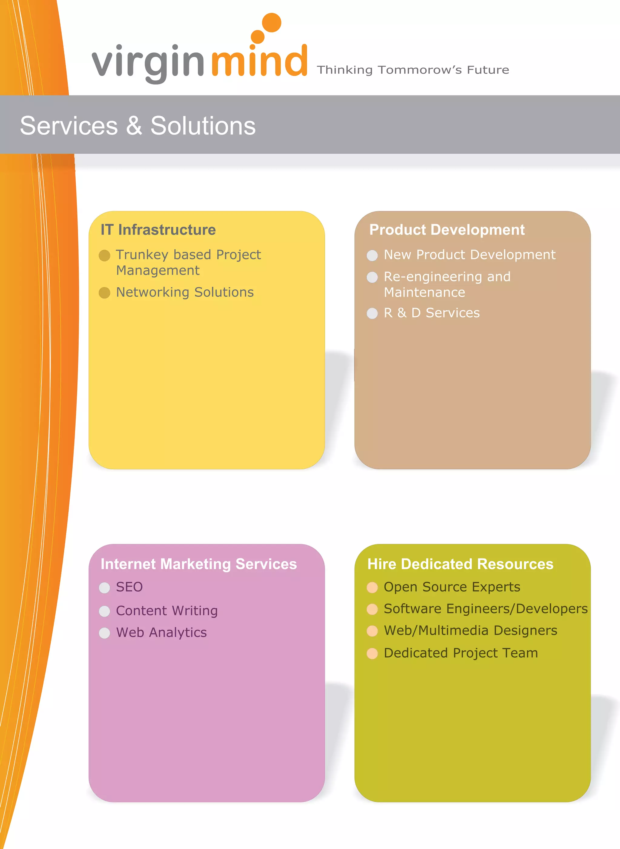 Virgin mind technologies profile | PDF