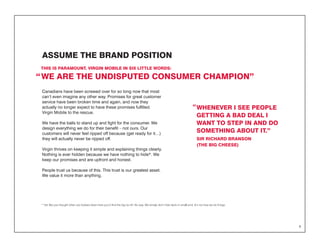 Virgin Mobile Canada Brand Book | PDF