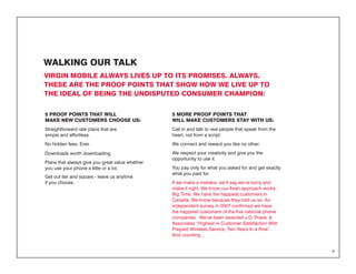 Virgin Mobile Canada Brand Book | PDF