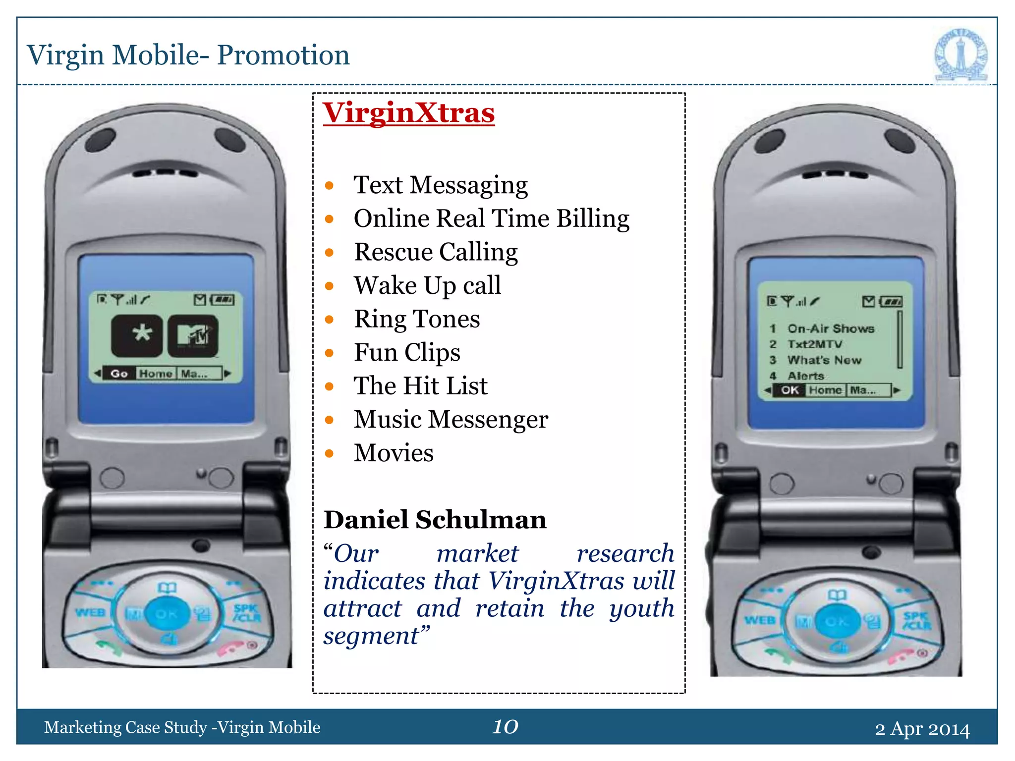 Virgin mobiles pricing for the very first time | PPSX