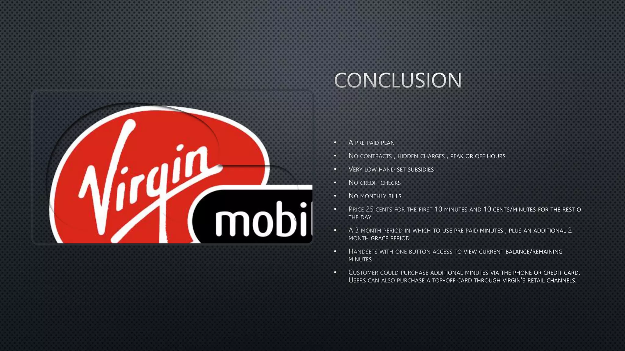 Virgin Mobile USA ppt NEIRST pptx | PPT