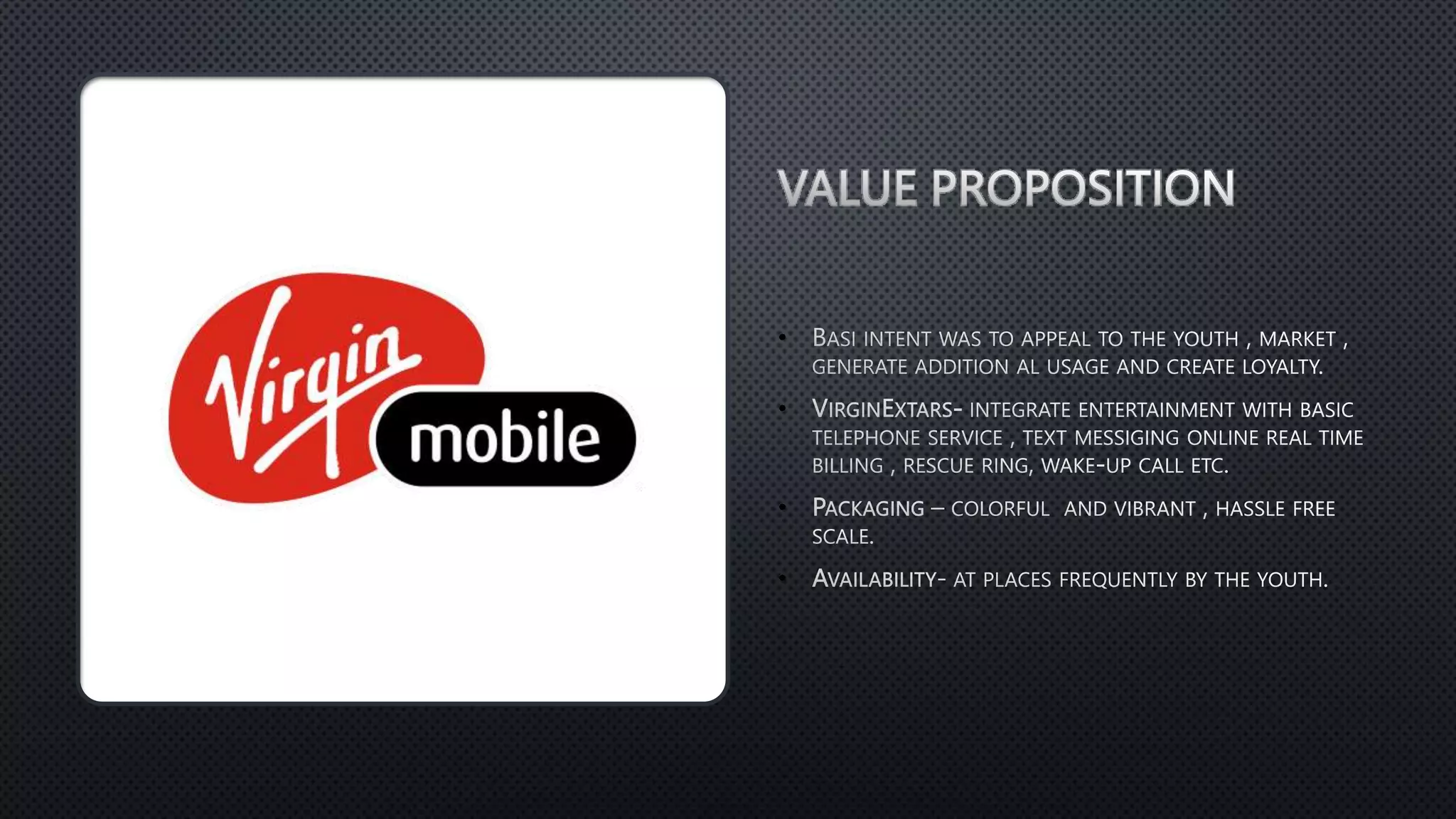 Virgin Mobile USA ppt NEIRST pptx | PPT
