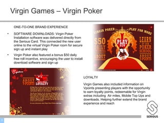Virgin poker case study | PPT