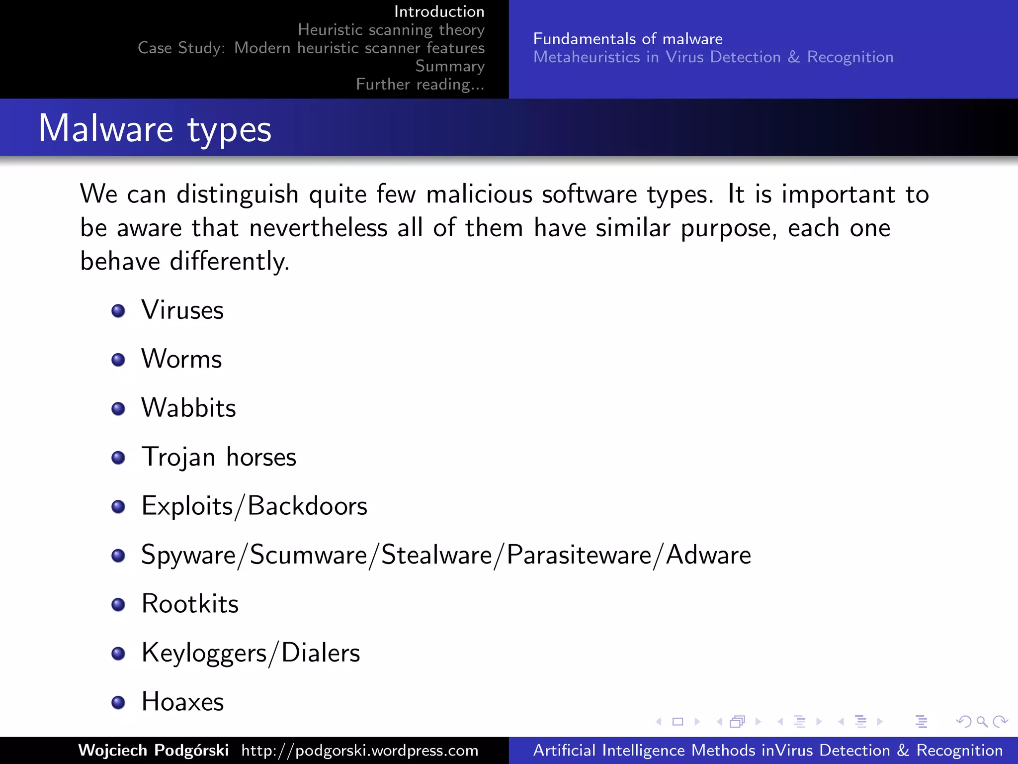 Artificial Intelligence Methods in Virus Detection & Recognition ...