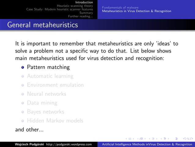 Artificial Intelligence Methods in Virus Detection & Recognition ...