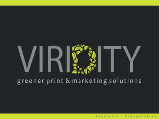 Viridity digital presentation | PDF