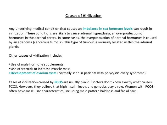 Virilization