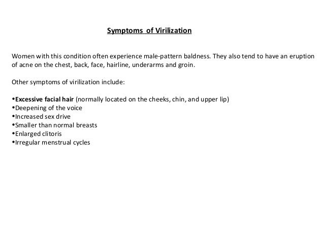 Virilization