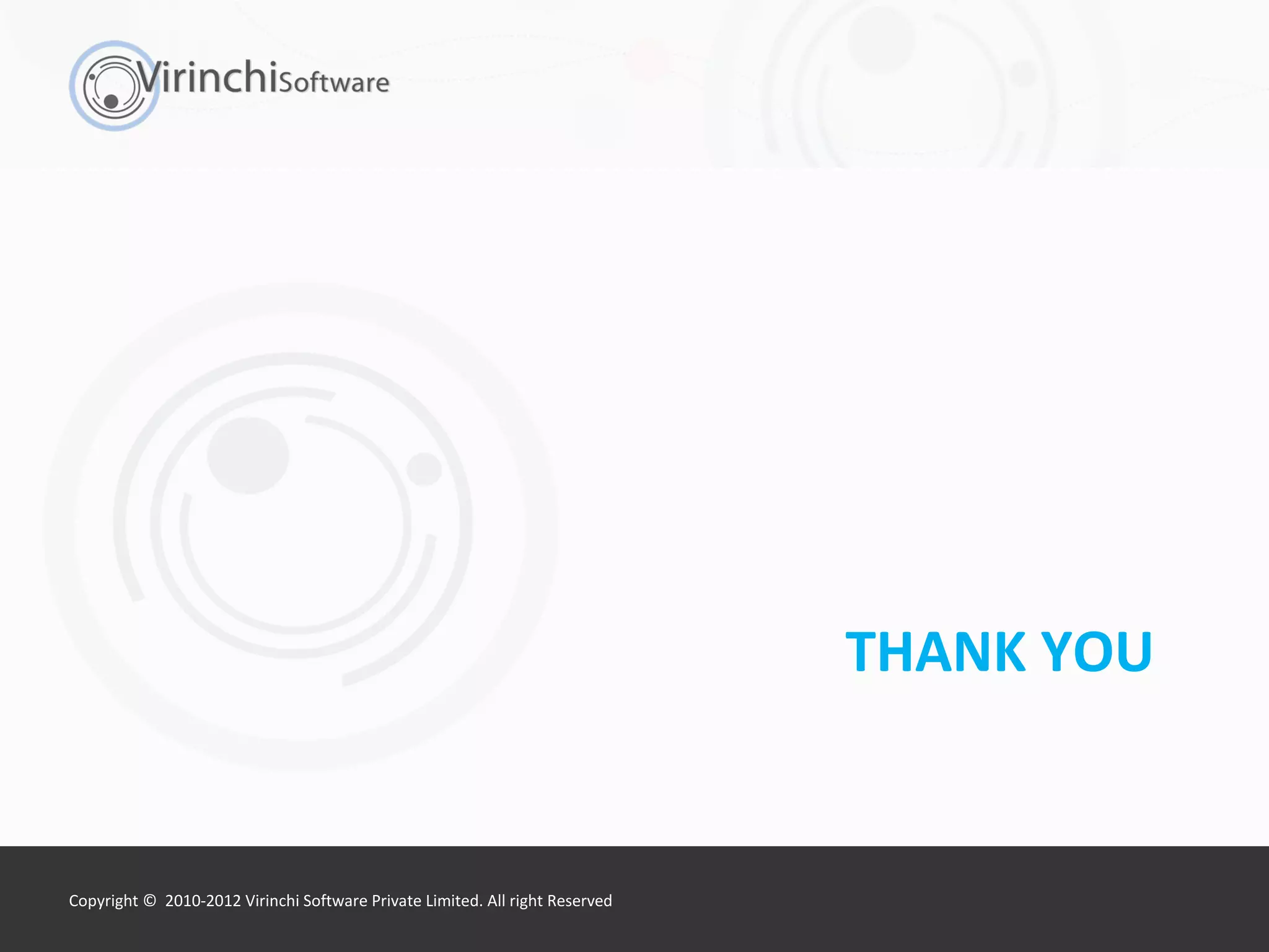 Virinchi software Pvt. Ltd. | PPT