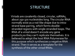 Viriods and prions | PPTX