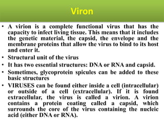 Virion vs viroid & prions | PPTX