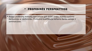 Virėjo profesija | PPT