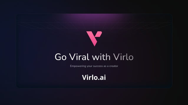 Virlo: Track viral trends on short form content platforms | PPTX