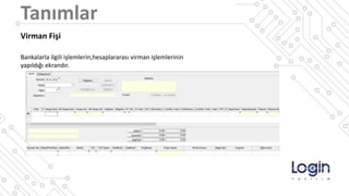 Virman - Login Entegre ERP | PPTX