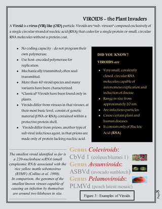 Viroids and prions | DOCX