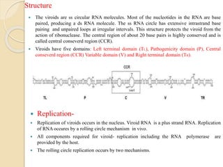 Viroids | PPTX | Chemistry | Science