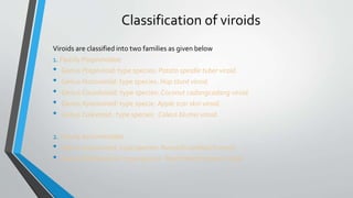 Viroids, prions, tmv virus | PPTX