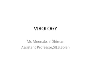 Virology general lecture | PPT