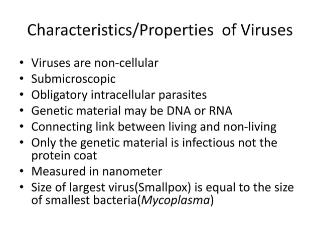 Virology general lecture | PPT