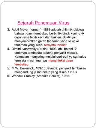 Virologi. bag 1 | PPT