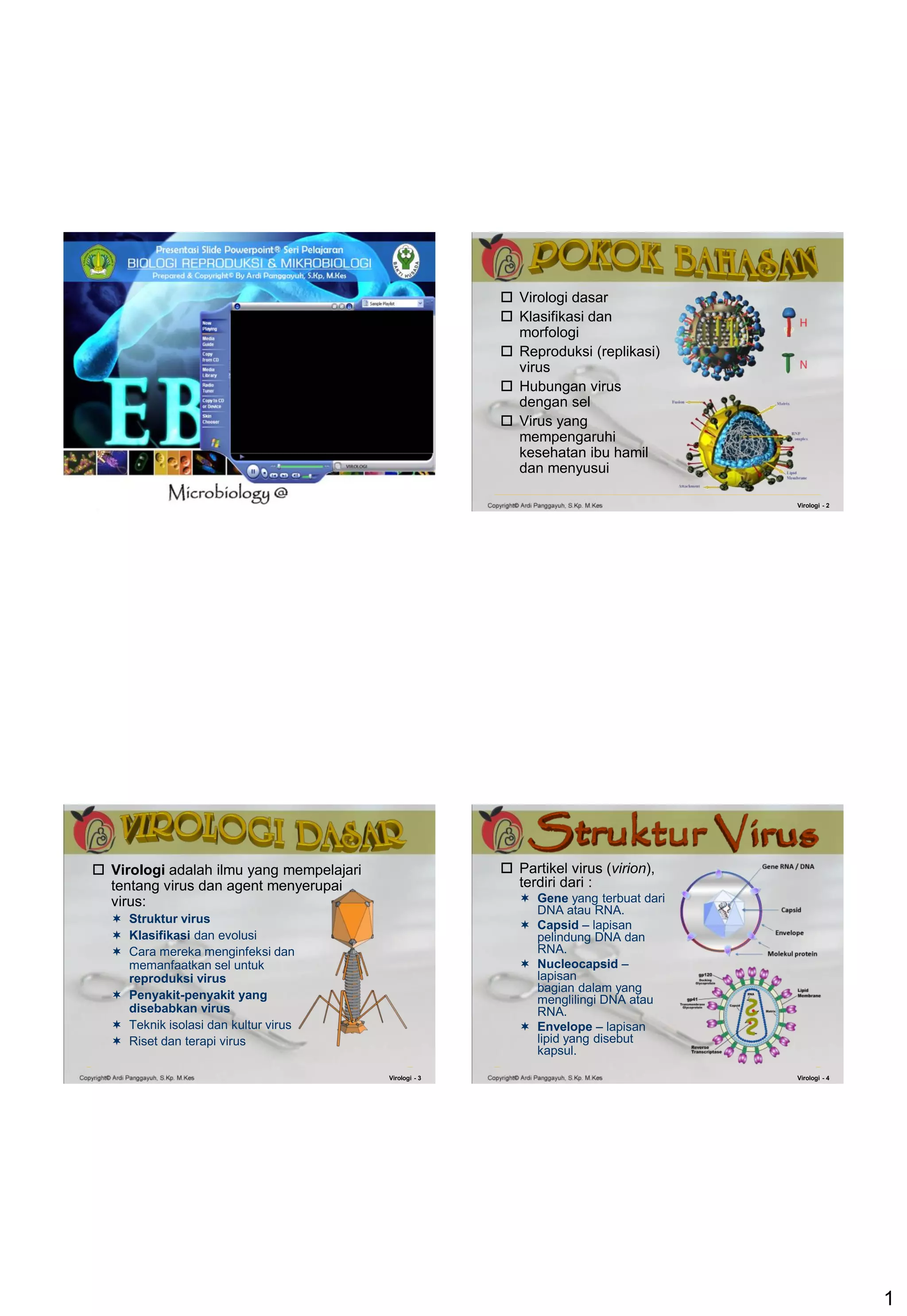 Virologi1 | PDF