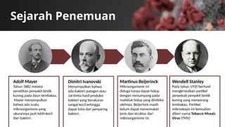 Materi dasar-dasar pada VIROLOGI bagian 1 | PPTX