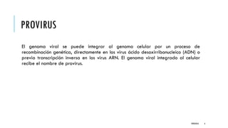VIROLOGIA - CLASE 2 - BIOLOGIA VIRAL.pptx