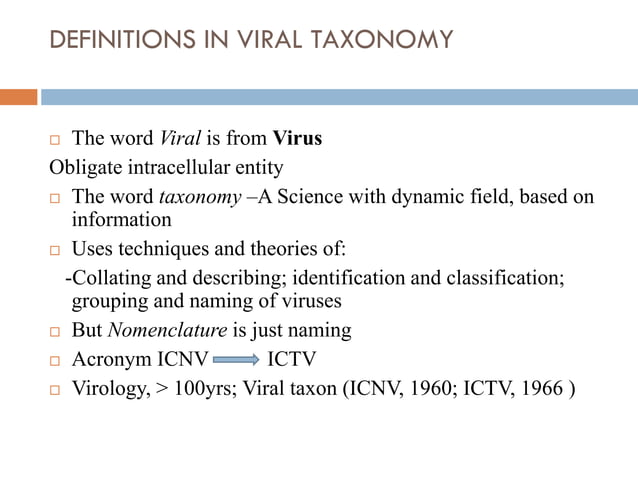 Virology Lecture Note | PPTX
