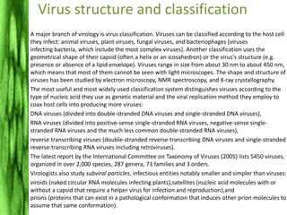 Virology | PPTX | Chemistry | Science
